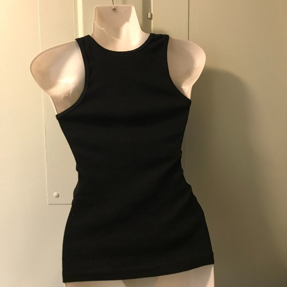 ROSIE P | Tops | Nwt Rosie P Rare Black Tank Pink Skull Crossbones ...